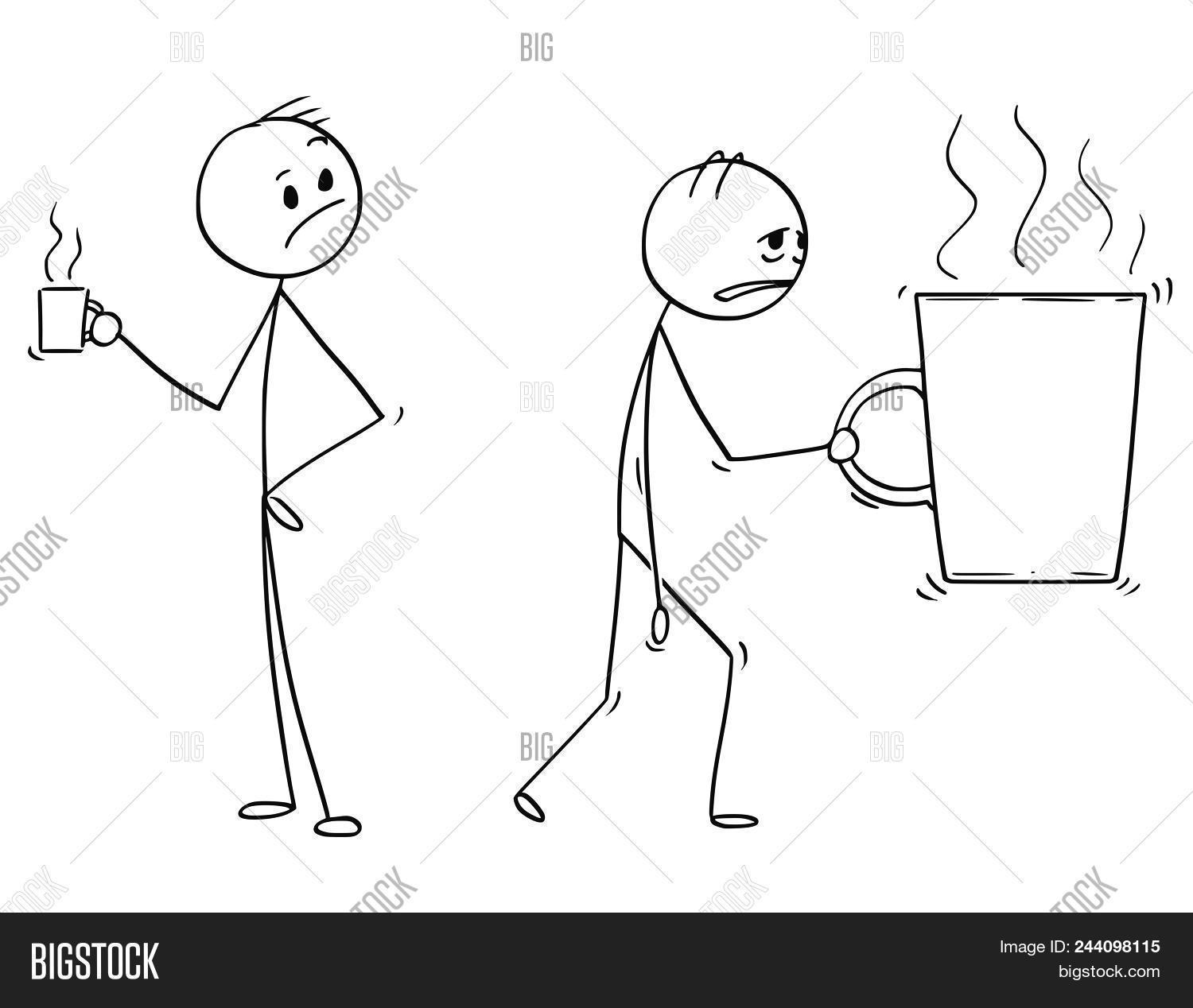 Cartoon Stick Man Image & Photo (Free Trial) | Bigstock