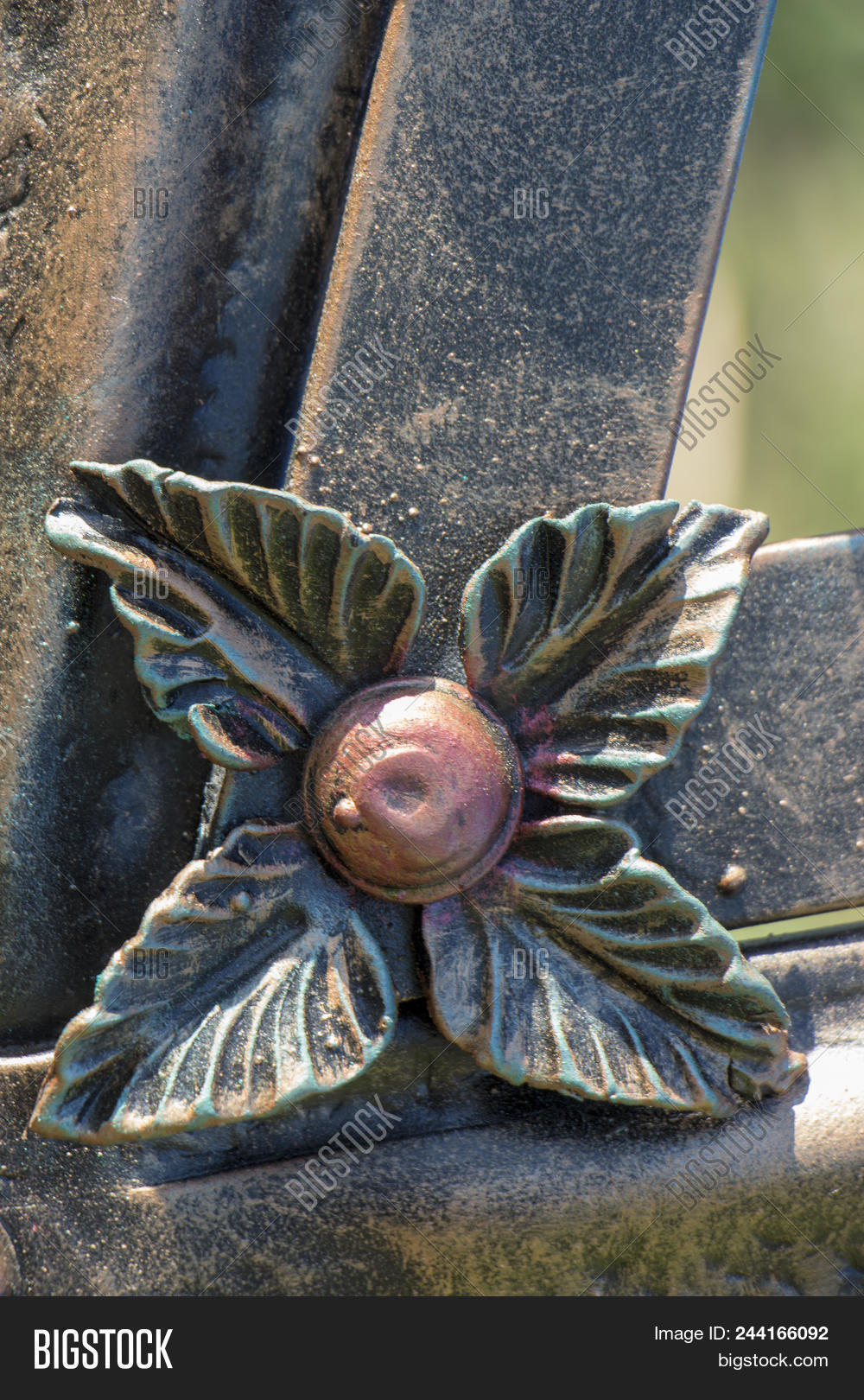 Forged Flower Forged Image & Photo (Free Trial) | Bigstock