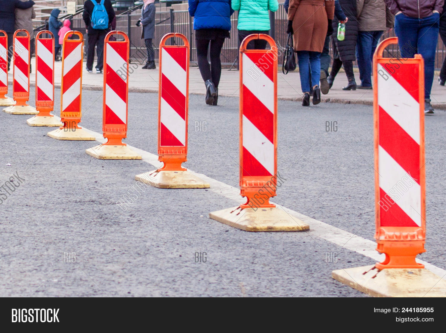 Road Work. Orange Image & Photo (Free Trial) | Bigstock