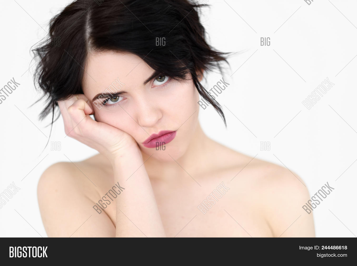Emotion Face. Bored Image & Photo (Free Trial) | Bigstock