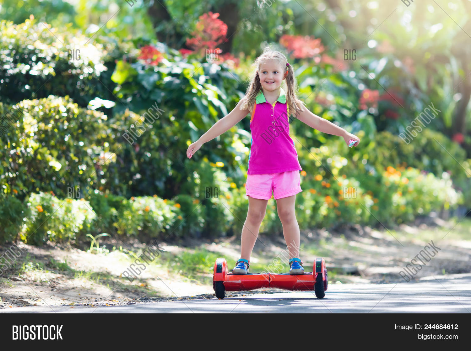 Child On Hover Board. Image & Photo (Free Trial) | Bigstock