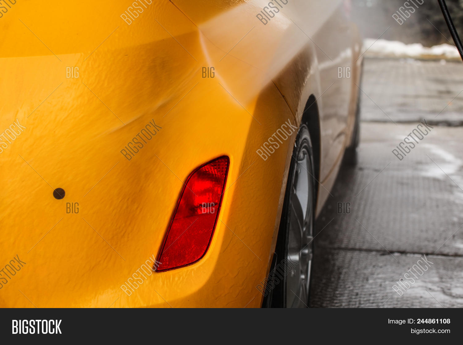 Detail On Dark Yellow Image & Photo (Free Trial) | Bigstock