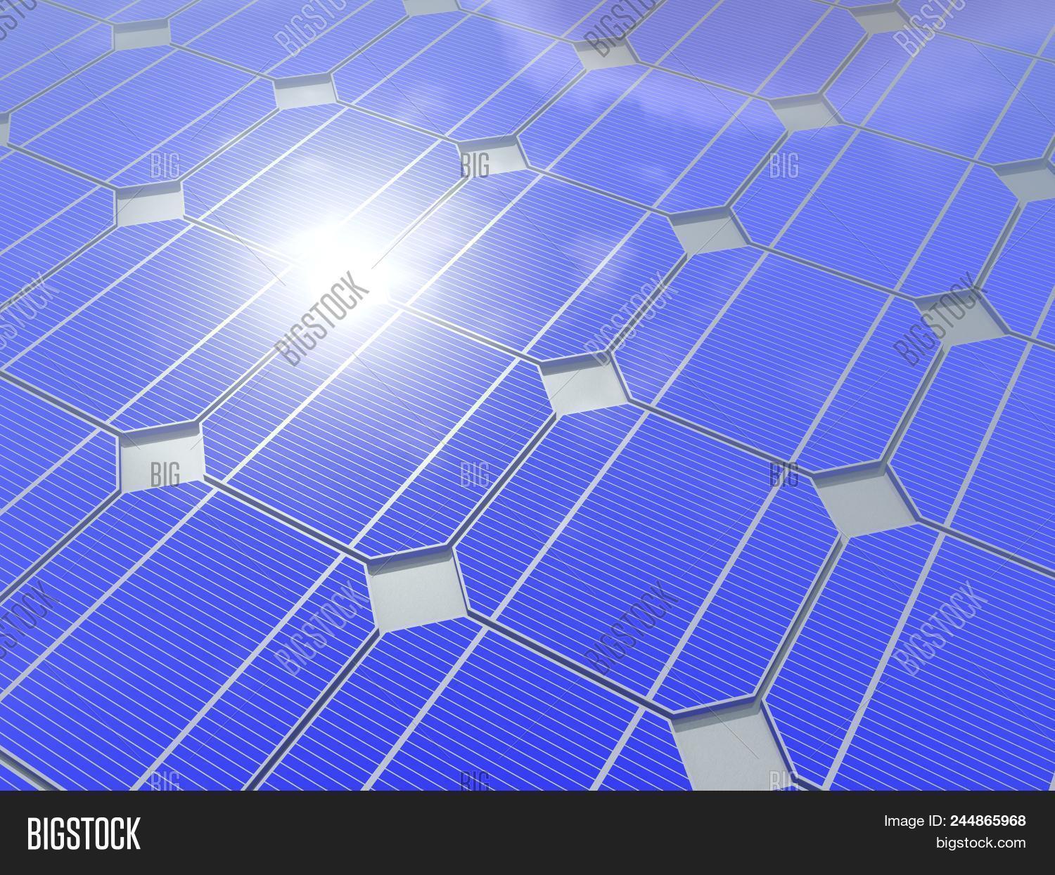 3D Rendering. Solar Image & Photo (Free Trial) | Bigstock