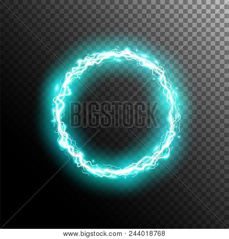 Electric Circle. Vector & Photo (Free Trial) | Bigstock