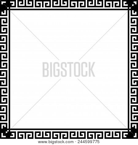 Greek Key Border Vector