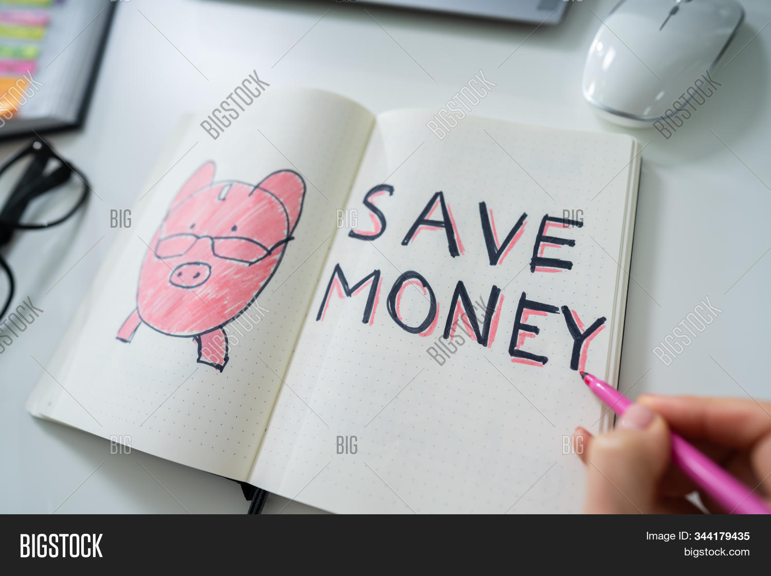 Save Money Drawing