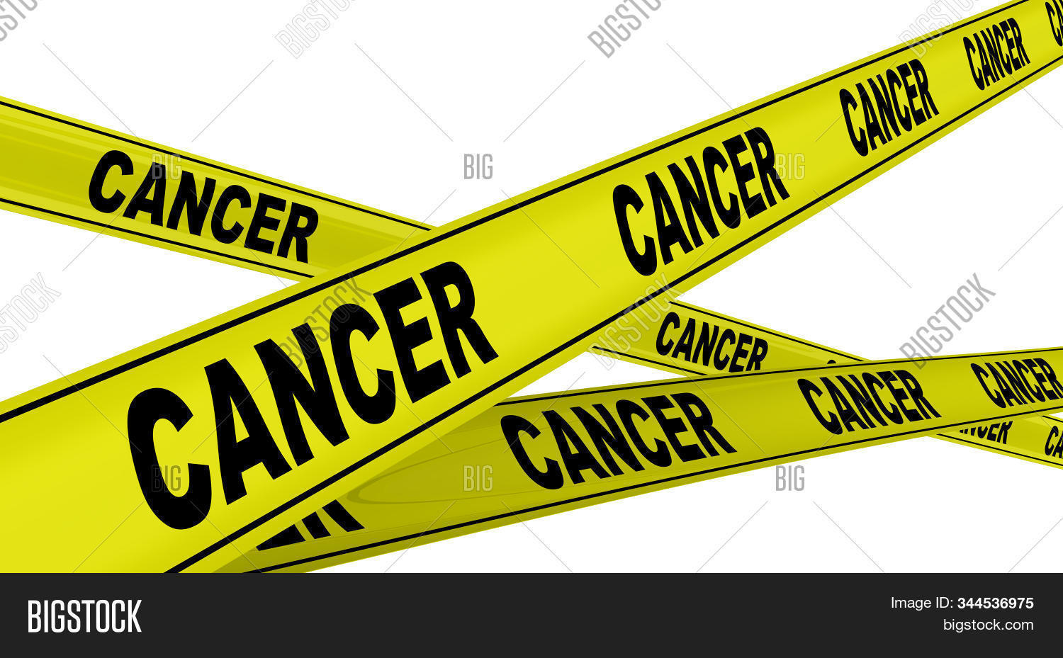 Cancer. Yellow Warning Image & Photo (Free Trial) | Bigstock