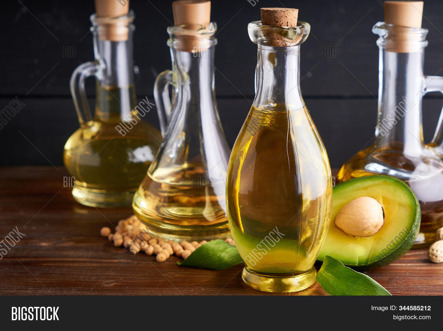 Healthy Vegetable Oils Image & Photo (Free Trial) | Bigstock