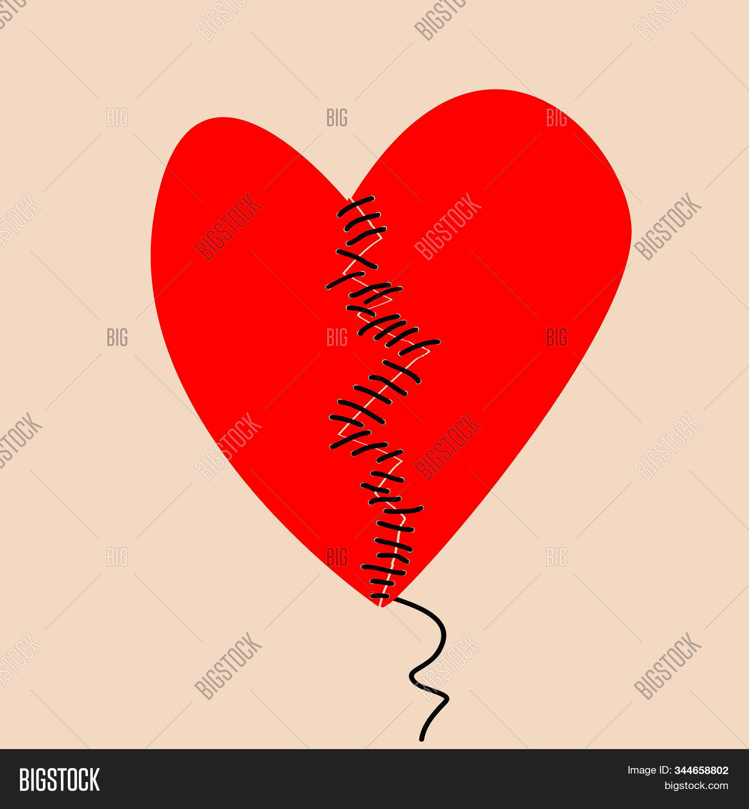 Fixing Broken Heart Vector & Photo (Free Trial) | Bigstock