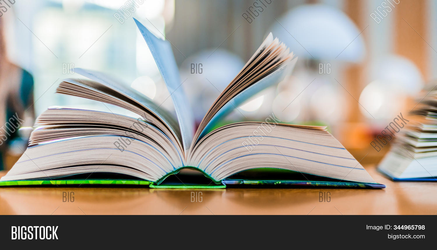 Open Book Lying On Image & Photo (Free Trial) | Bigstock
