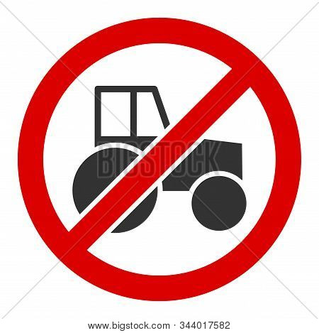 No Wheel Tractor Vector & Photo (Free Trial) | Bigstock