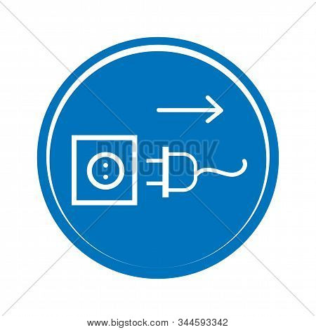 Disconnect Mains Plug Vector & Photo (Free Trial) | Bigstock