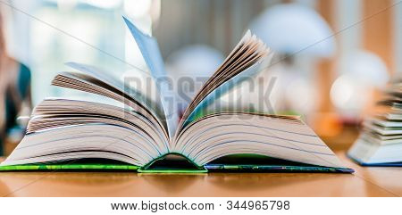 Open Book Lying On Image & Photo (Free Trial) | Bigstock