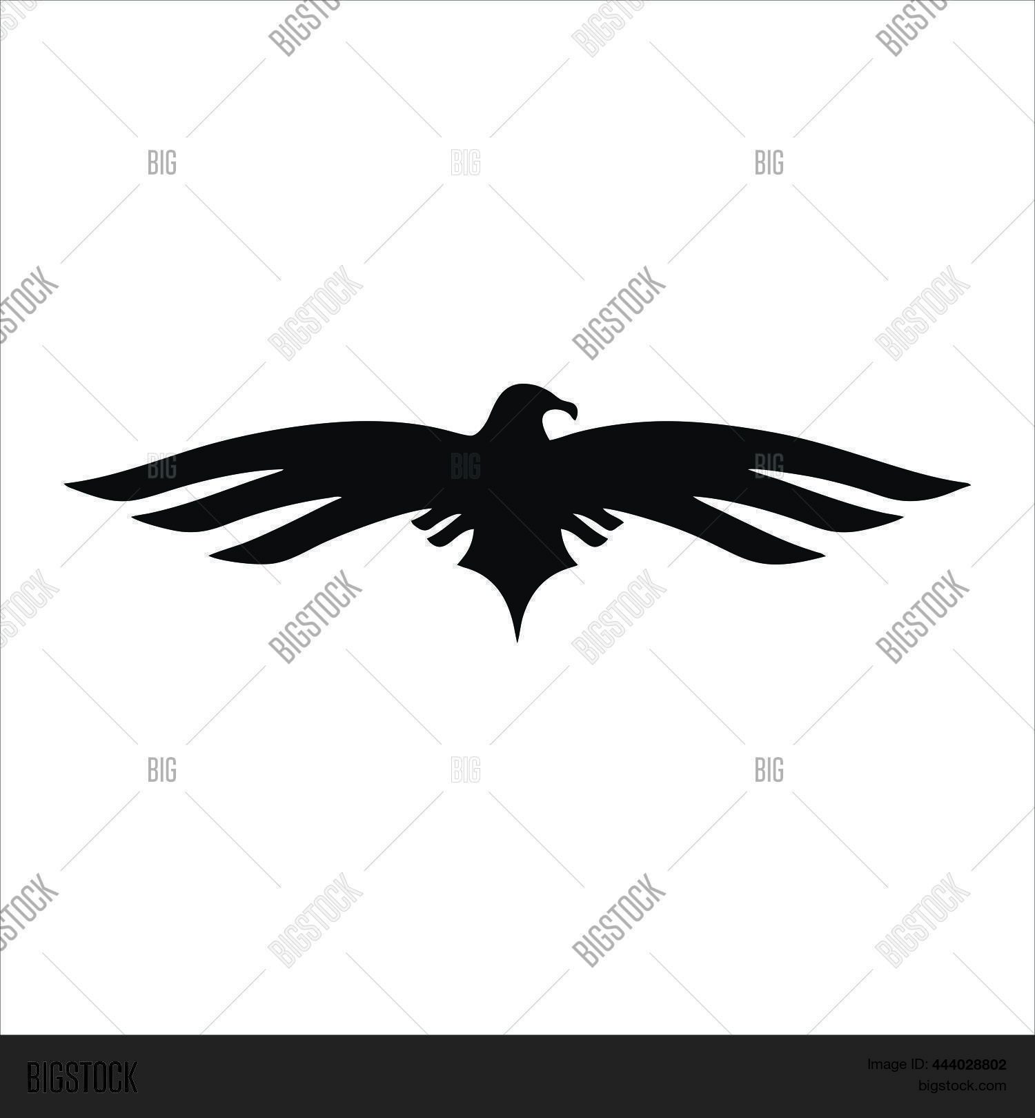 Eagle Logo White Vector & Photo (Free Trial) | Bigstock