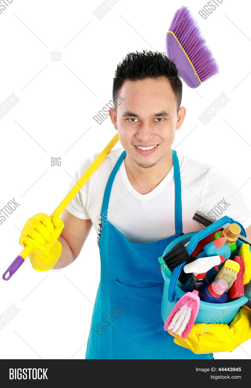 Male Cleaning Service Image & Photo (Free Trial) | Bigstock