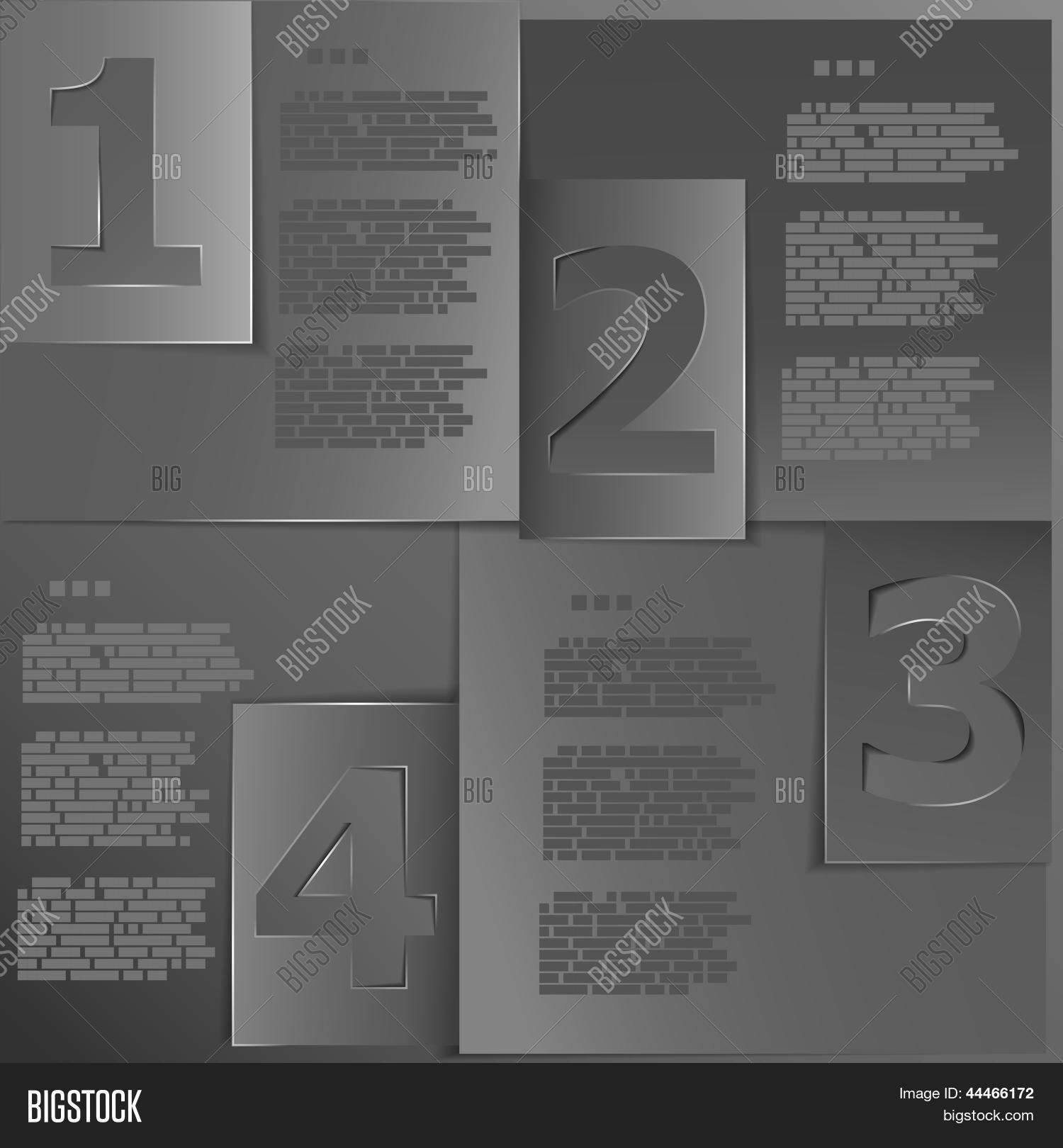 Black Paper Templates Vector & Photo (Free Trial) | Bigstock