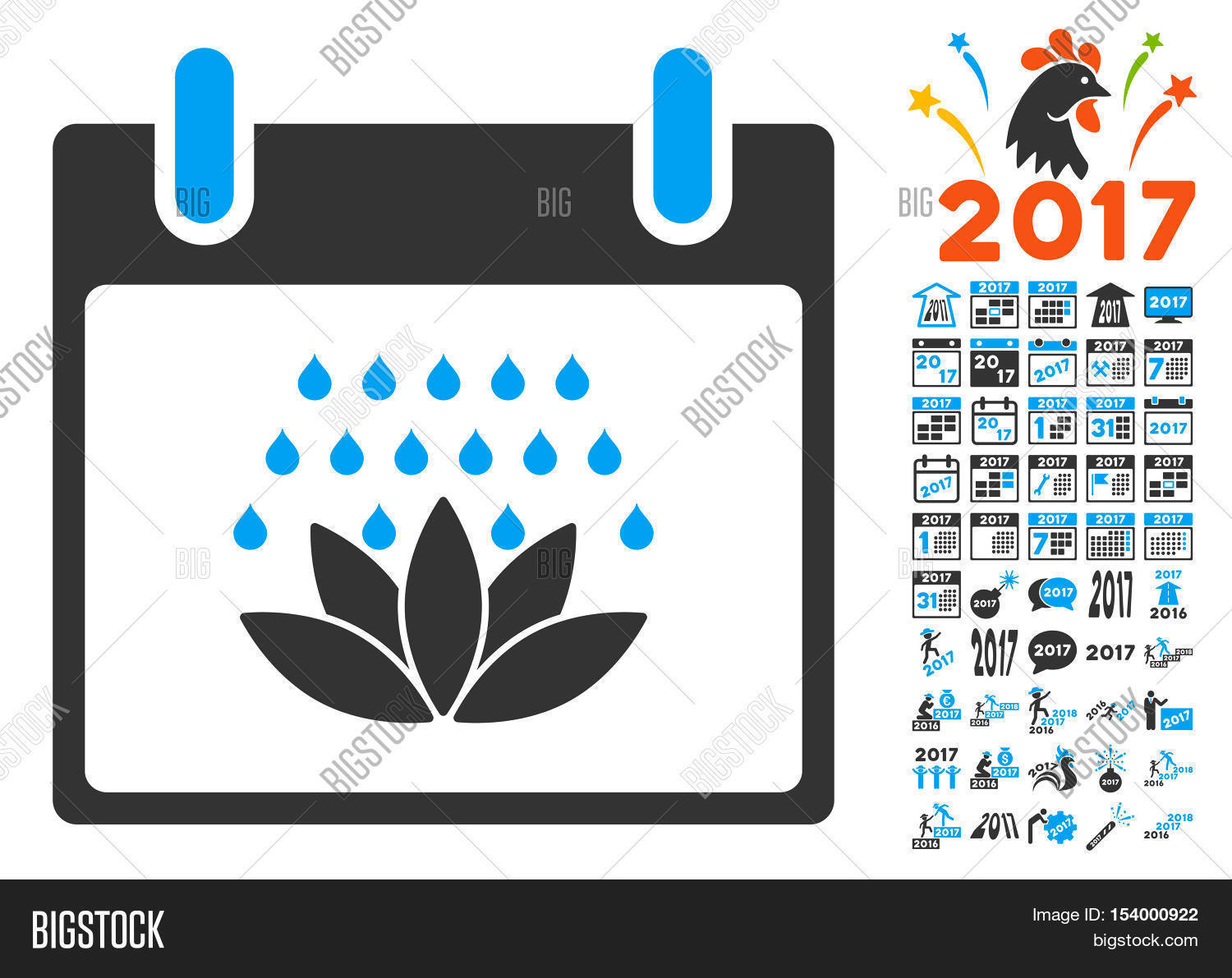 Spa Shower Calendar Image & Photo (Free Trial) | Bigstock