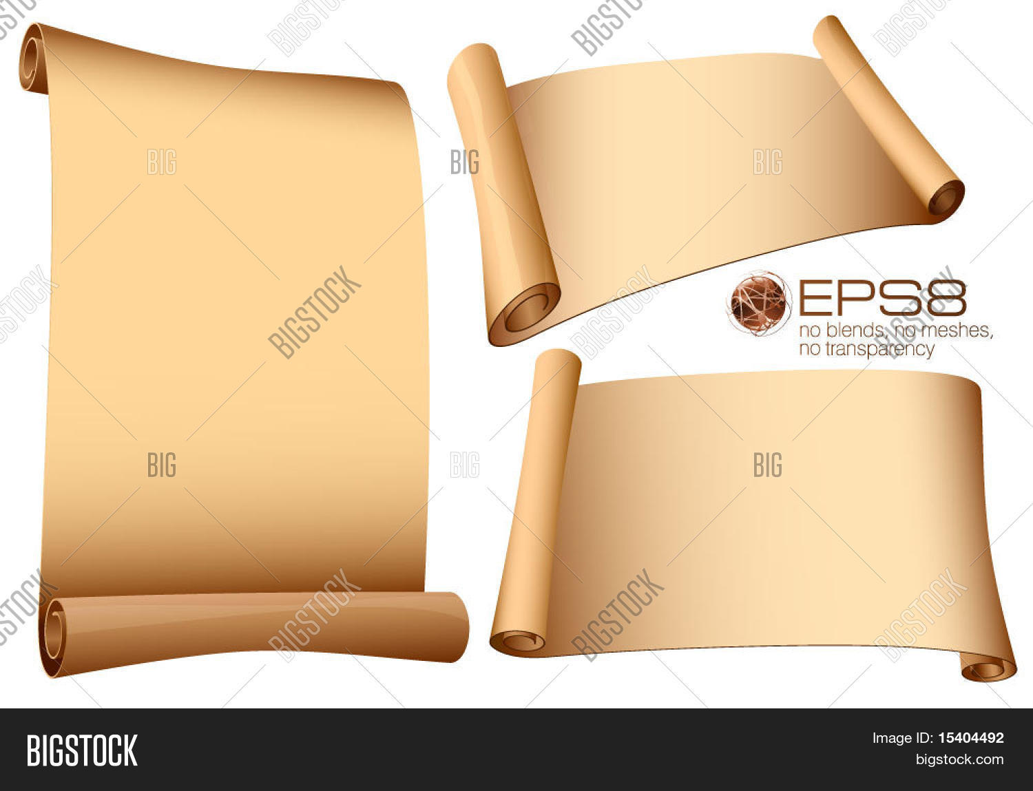 Ancient Scrolls. Vector & Photo (Free Trial) | Bigstock