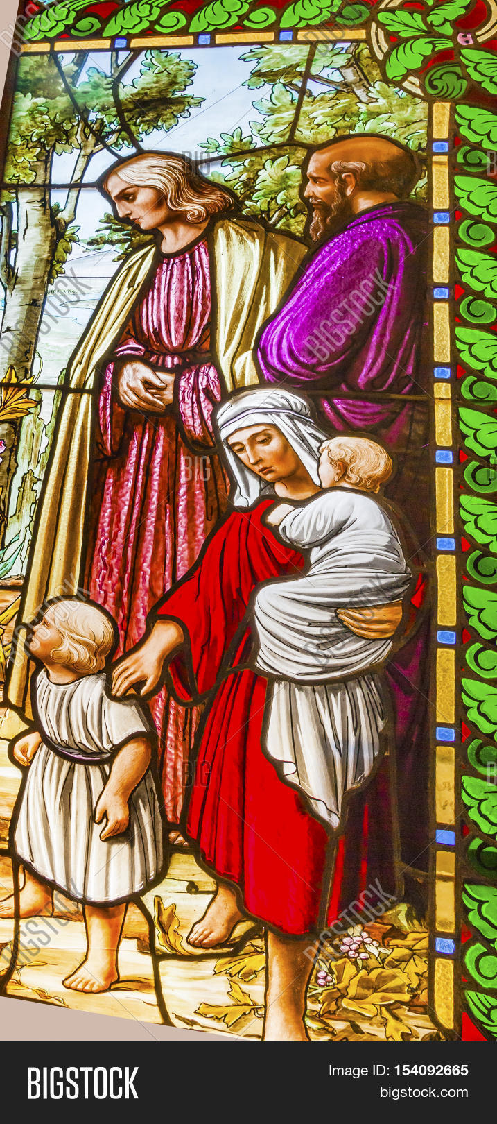 Stained Glass Children Image & Photo (Free Trial) | Bigstock