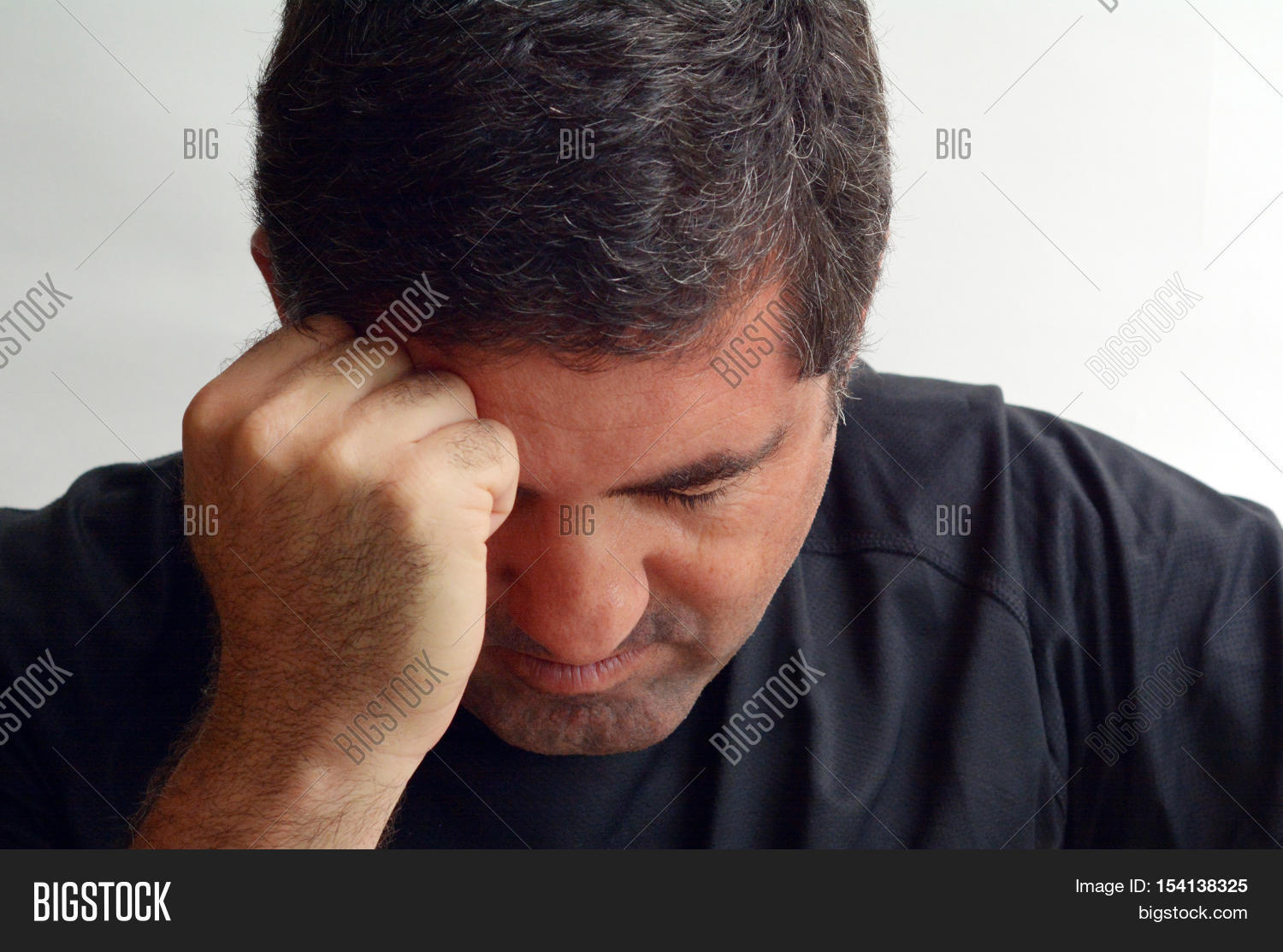 Depressed Man Image & Photo (Free Trial) | Bigstock