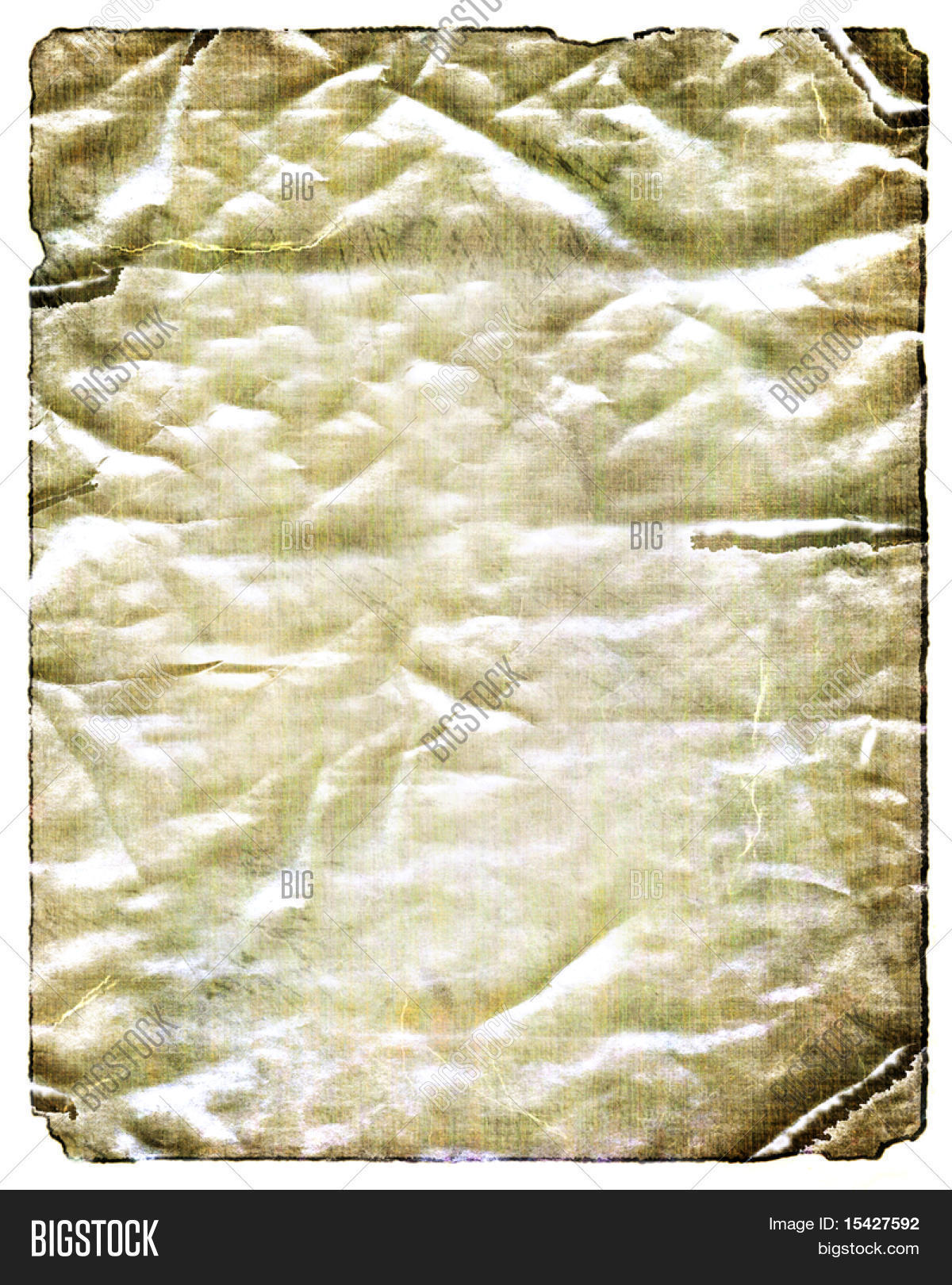 Crumpled Old Paper Image & Photo (Free Trial) | Bigstock