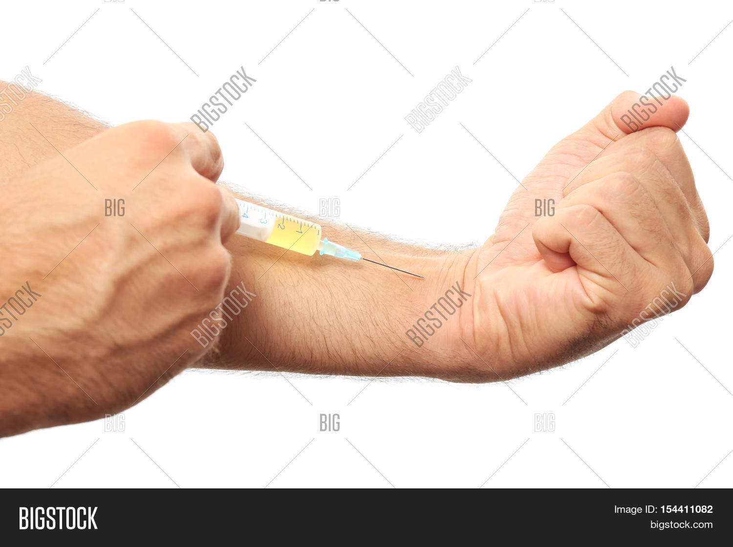 Muscular Man Injecting Image & Photo (Free Trial) | Bigstock