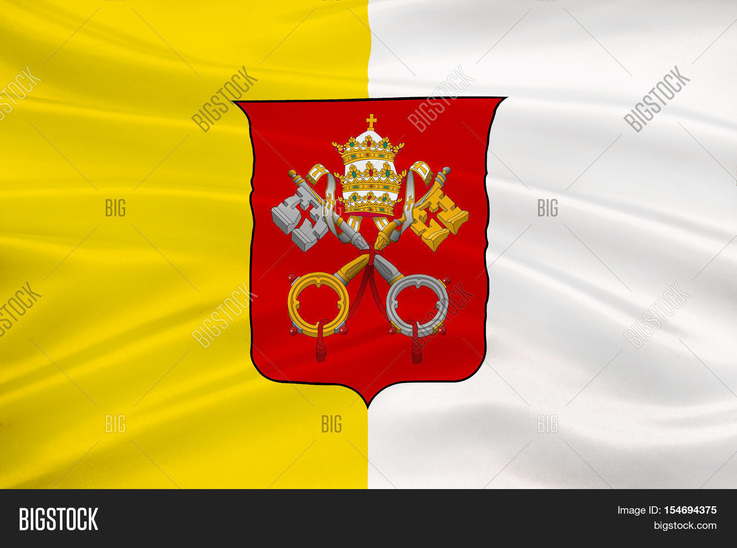 Flag Vatican City Image & Photo (Free Trial) | Bigstock