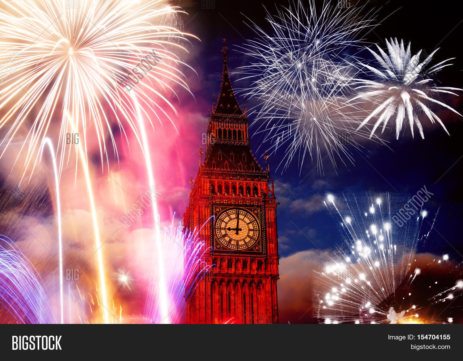 Explosive Fireworks Image & Photo (Free Trial) | Bigstock