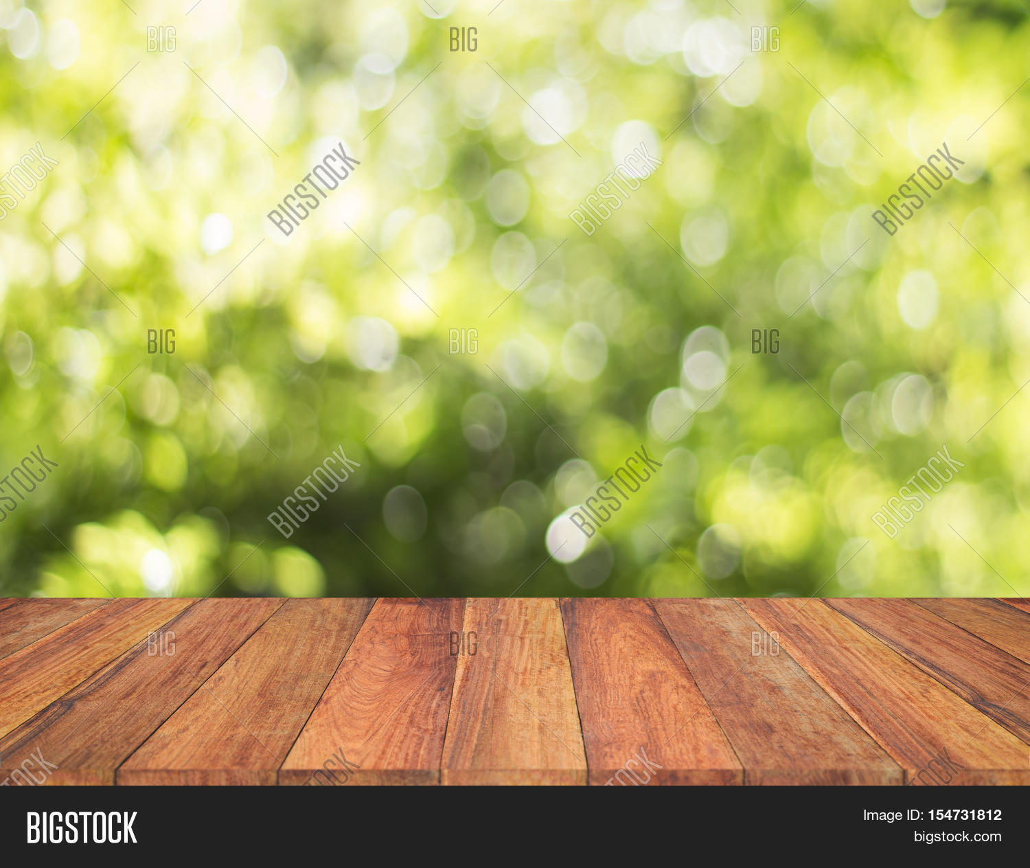 Wood Table Blur Tree Image & Photo (Free Trial) | Bigstock