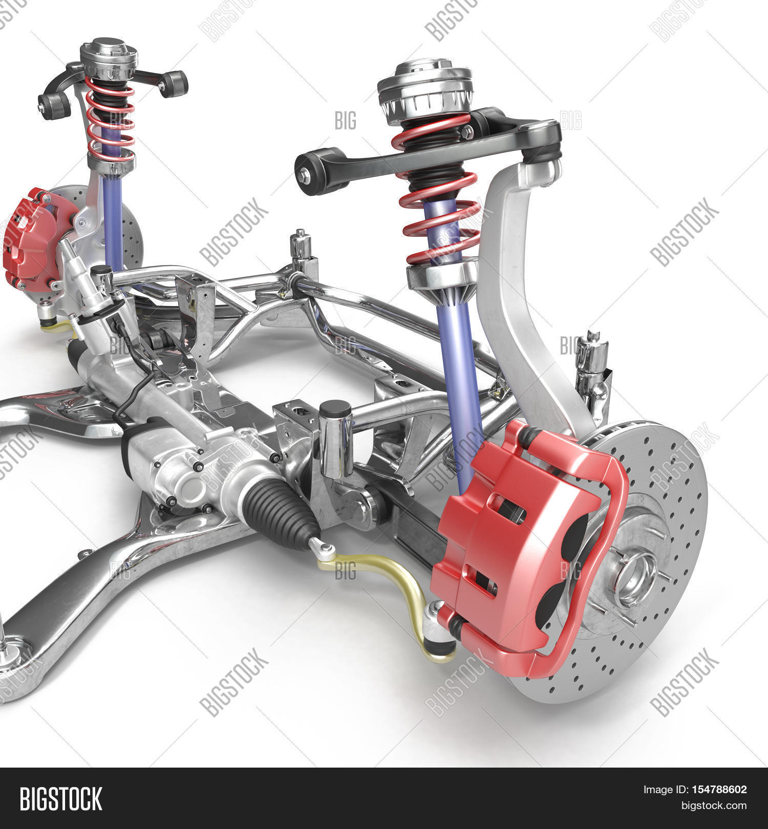 Front Axle Suspension Image & Photo (Free Trial) | Bigstock