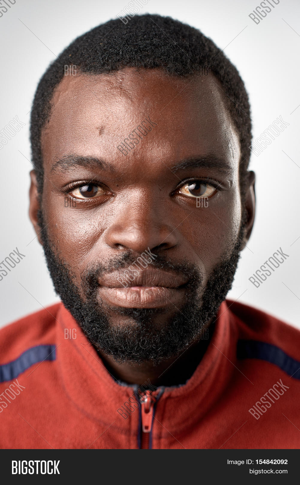 Portrait Real Black Image & Photo (Free Trial) | Bigstock