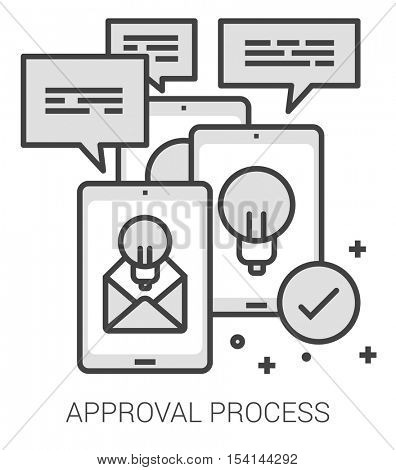 Approval Process Vector & Photo (Free Trial) | Bigstock