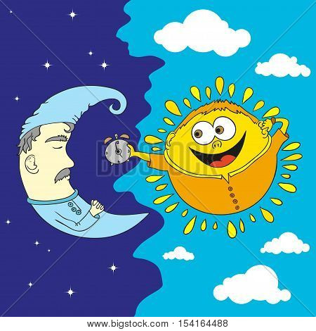 Cartoon Style Sun Vector & Photo (Free Trial) | Bigstock