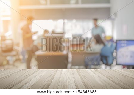 Wood Table Top Blurred Image & Photo (Free Trial) | Bigstock