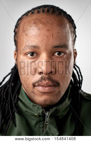 Portrait Real Black Image & Photo (Free Trial) | Bigstock