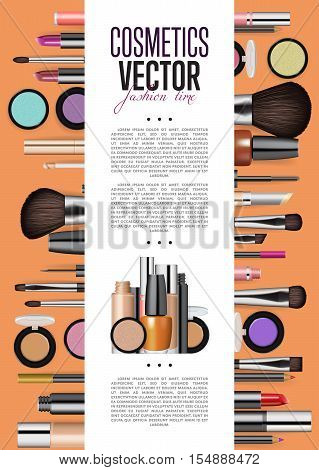 Cosmetics Poster. Vector & Photo (Free Trial) | Bigstock