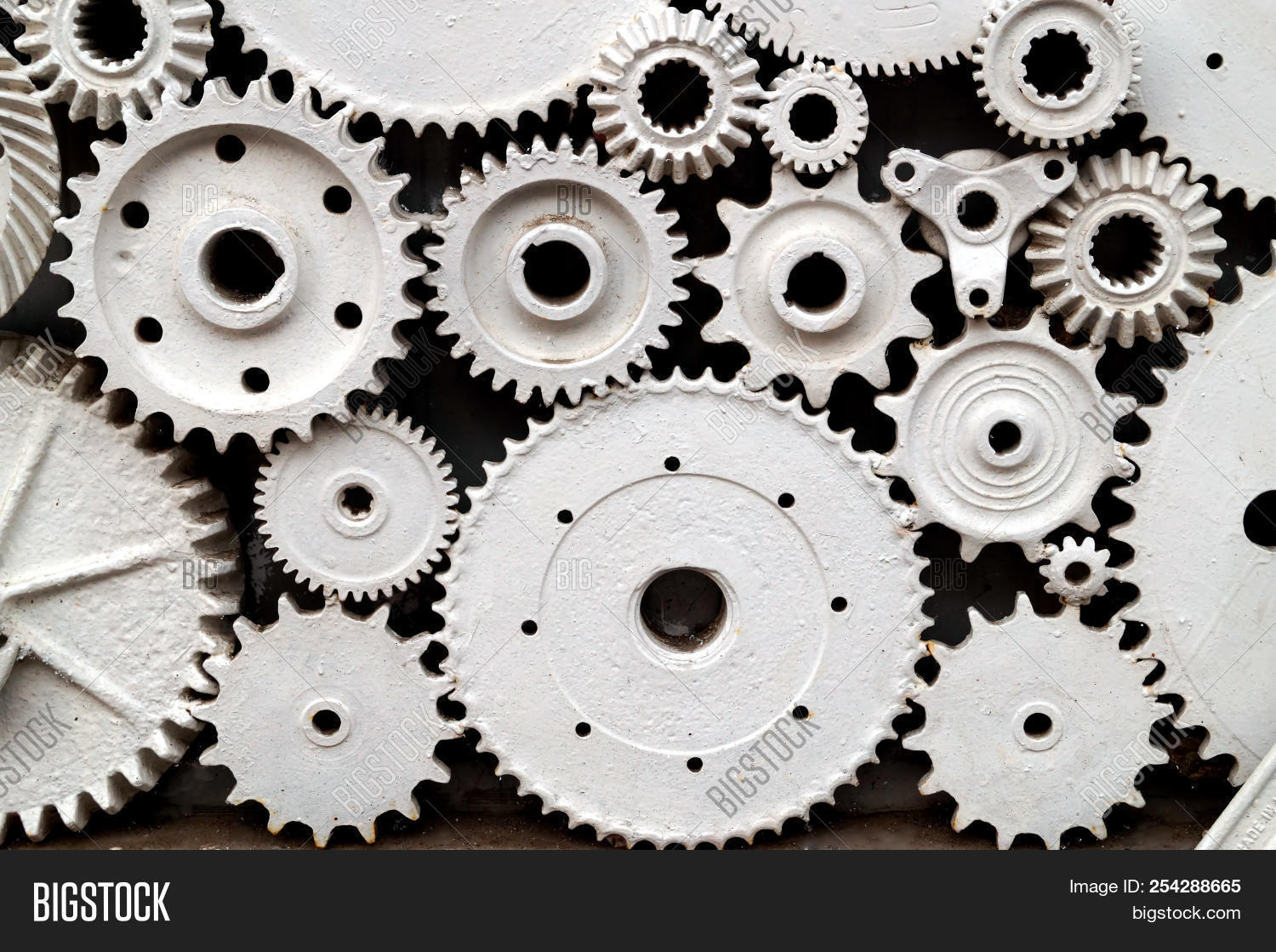 Cog Wheels, Old Rusty Image & Photo (Free Trial) | Bigstock