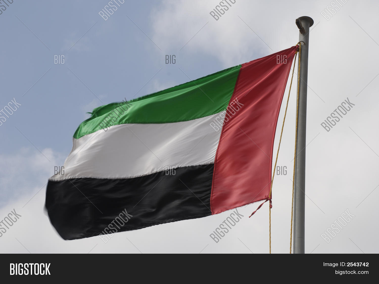 Uae National Flag Image & Photo (Free Trial) | Bigstock