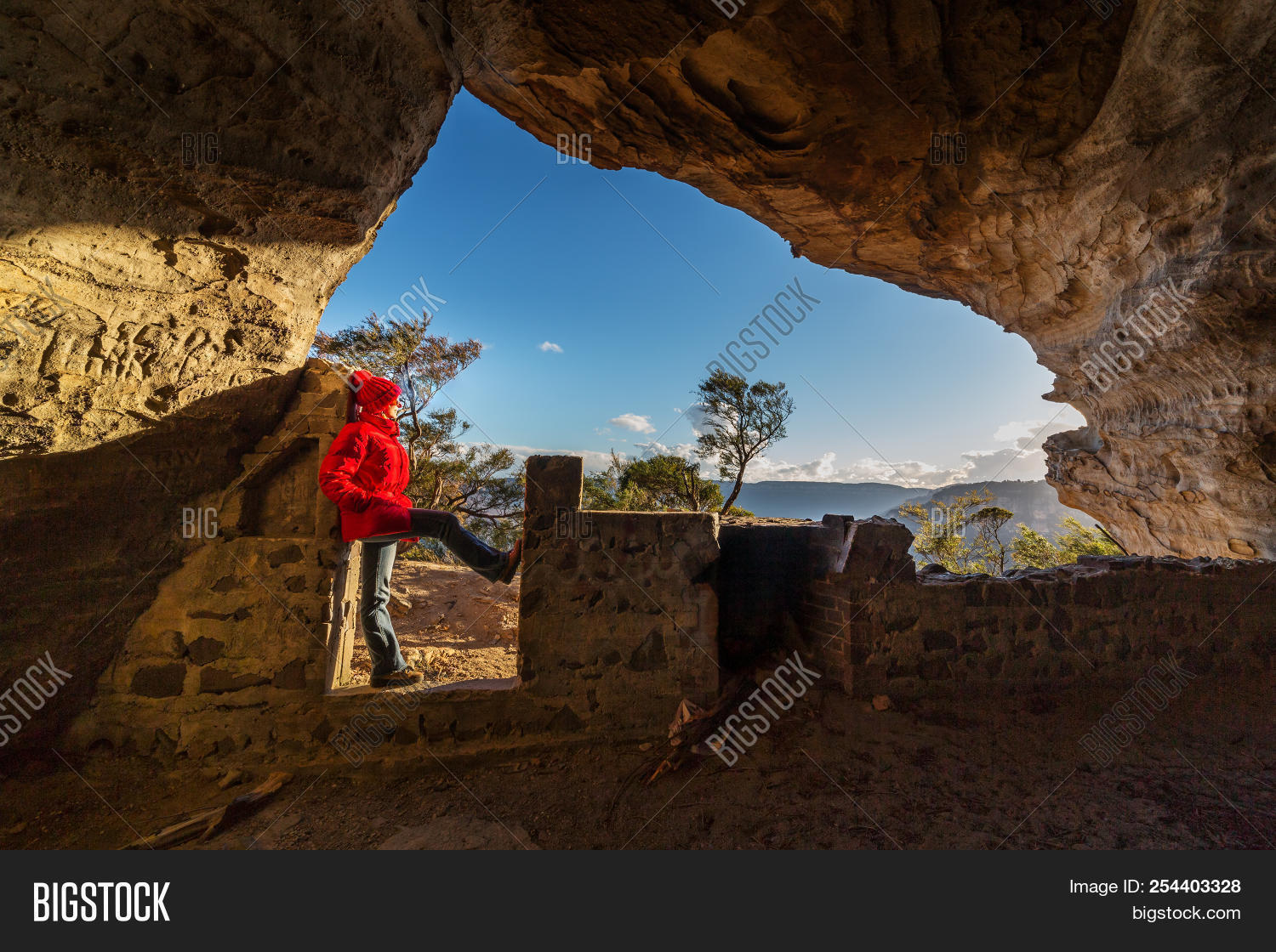 Standing Cave Cliff Image & Photo (Free Trial) | Bigstock
