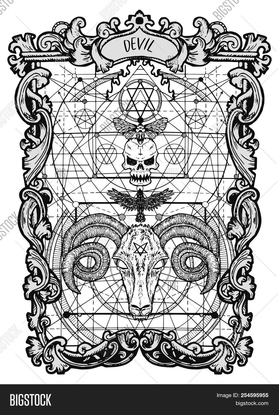 Devil. Major Arcana Vector & Photo (Free Trial) | Bigstock