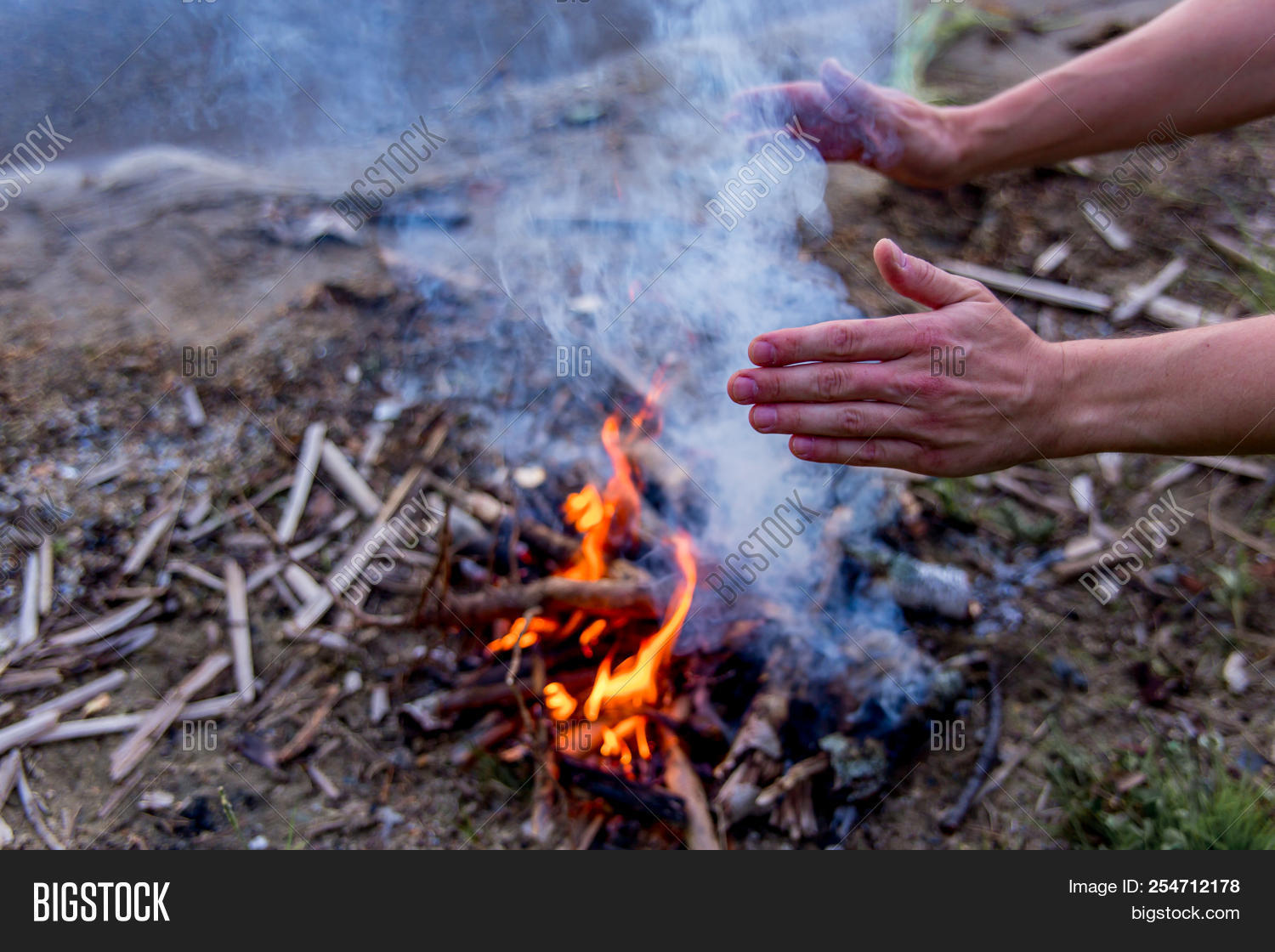 Beautiful Campfire Image & Photo (Free Trial) | Bigstock