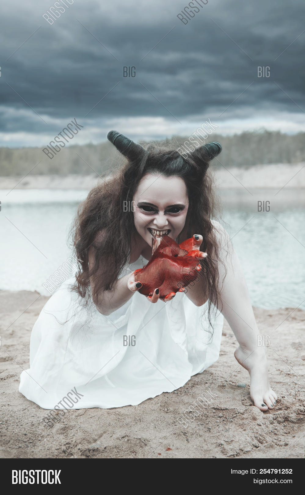 Terrible Demon Ghost Image & Photo (Free Trial) | Bigstock