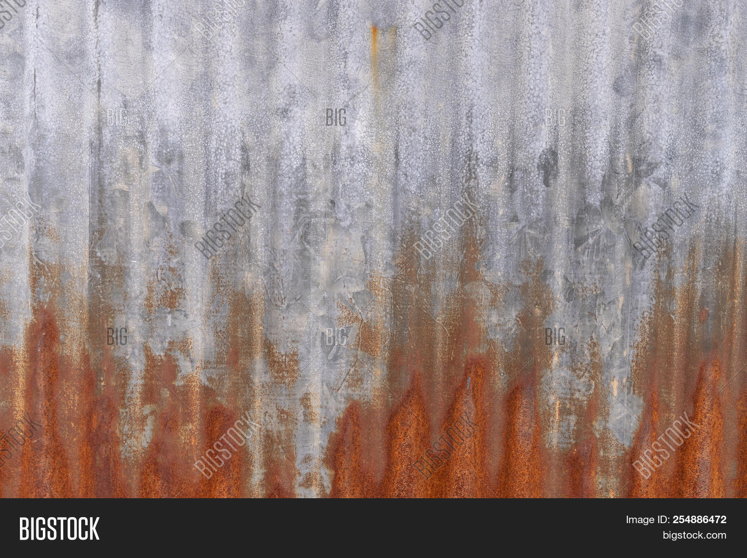 Rusty Zinc Galvanised Image & Photo (Free Trial) | Bigstock