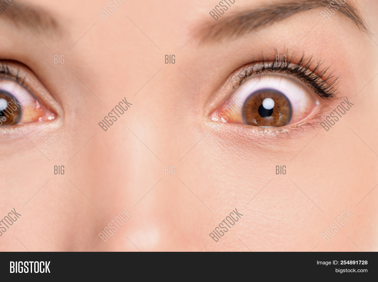 Red Eyes Woman Image & Photo (Free Trial) | Bigstock