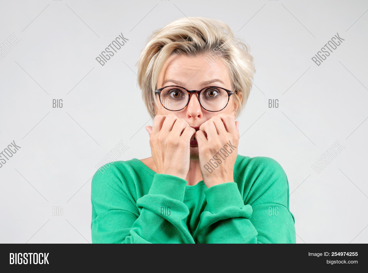Frightened Girl, Image & Photo (Free Trial) | Bigstock