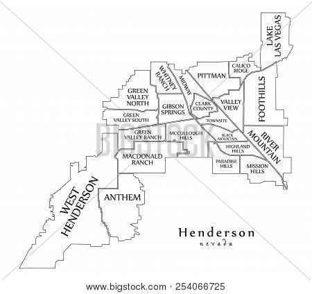 Modern City Map - Image & Photo (Free Trial) | Bigstock