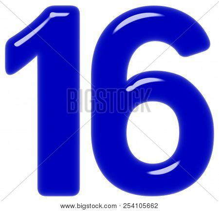 Numeral 16, Sixteen, Image & Photo (Free Trial) | Bigstock