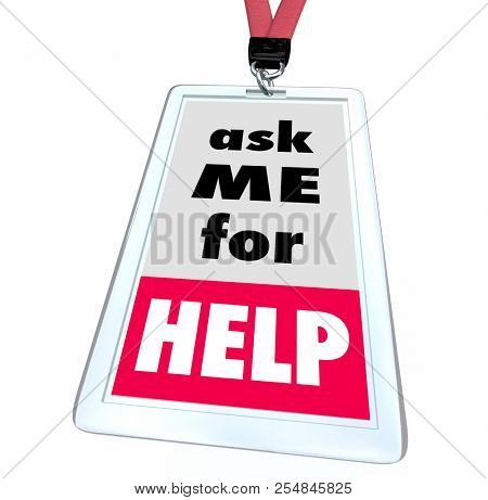 Ask Me Help Customer Image & Photo (Free Trial) | Bigstock