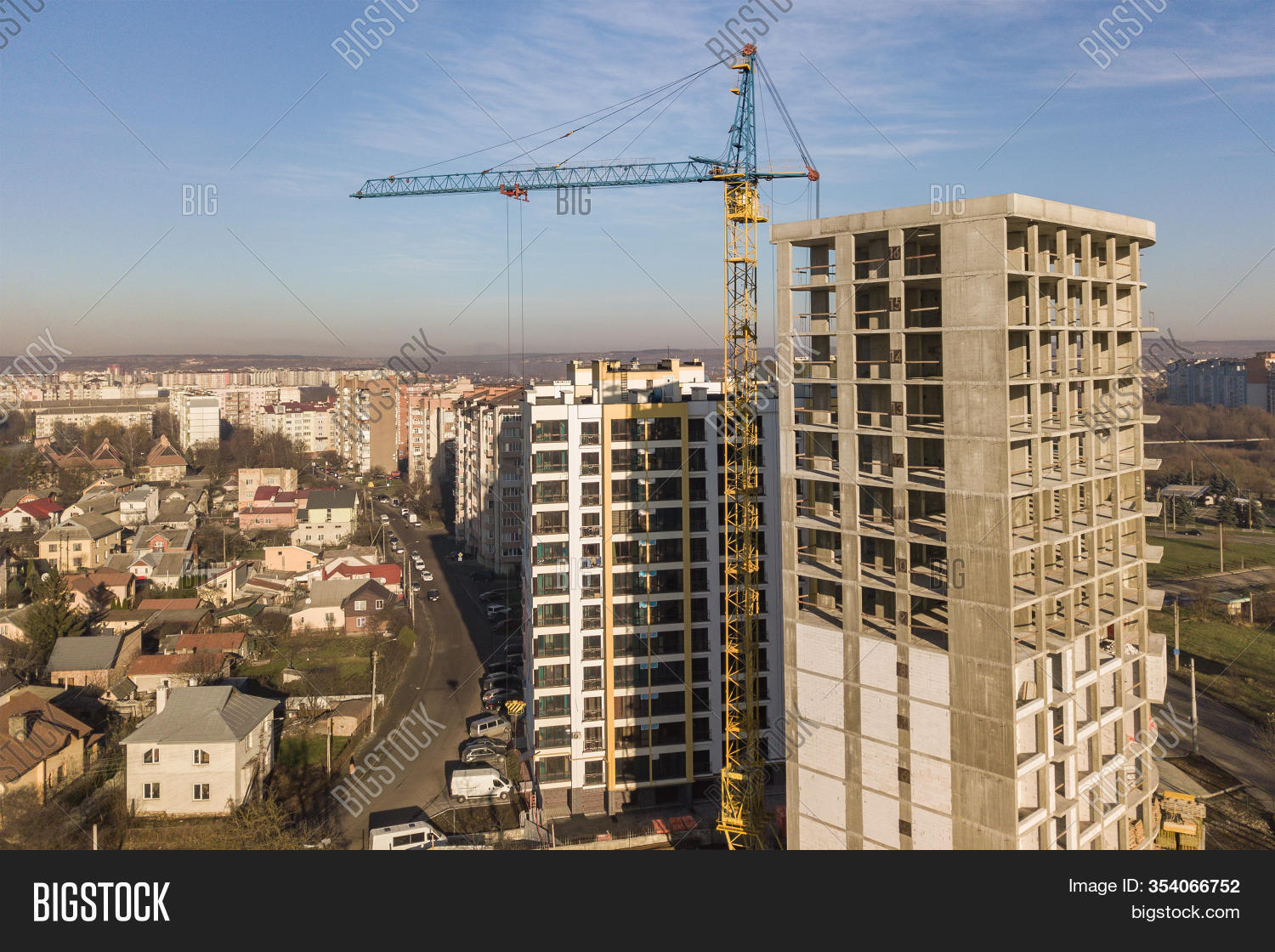 Aerial View Concrete Image & Photo (Free Trial) | Bigstock