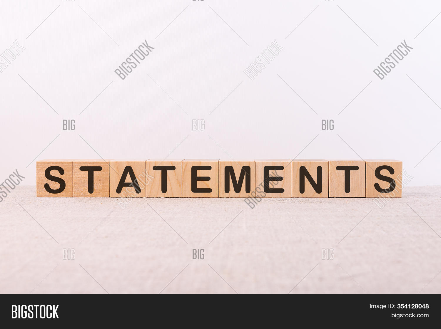 Statements Word Image & Photo (Free Trial) | Bigstock
